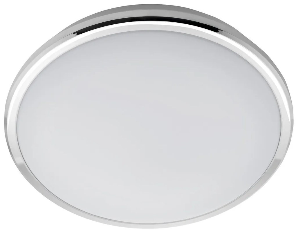 Sapho, SILVER stropní LED svítilna 10W, 230V, průměr 28cm, denní bílá, chrom, AU460