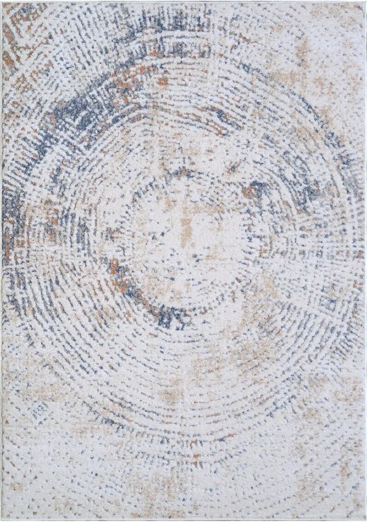 Angel Carpet, Kusový koberec Aurora 55 Blue, 60x110, modrá, kancelář