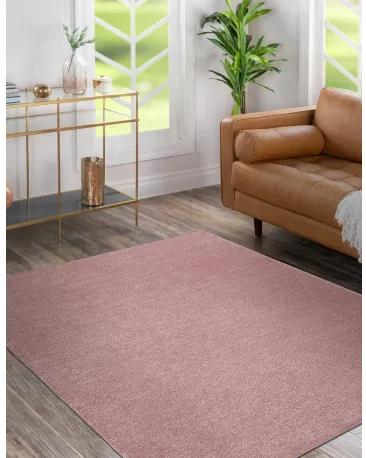 koberec SOFTY, Jednotný, Jednobarevný, růžový velikost 140x190 cm | krásné koberce cz