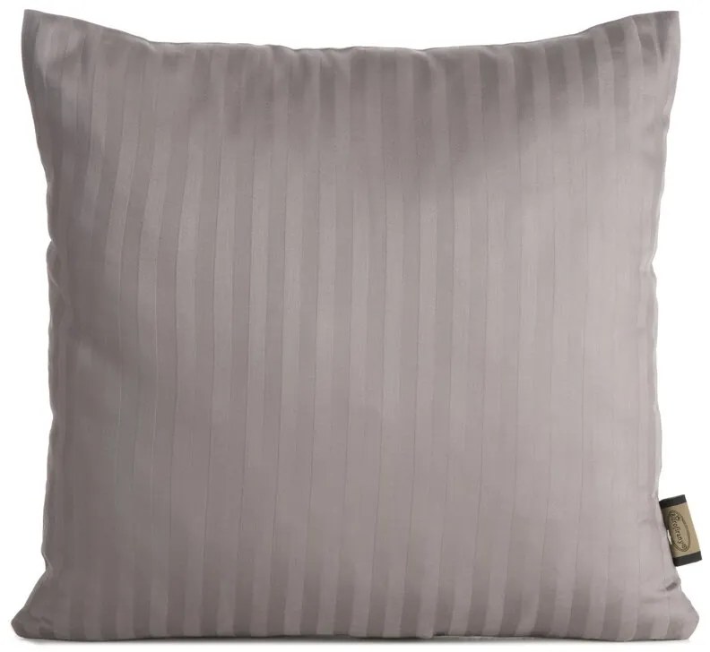 Saténový povlak na polštář 40x40 Vera steel damask stripes Eurofirany