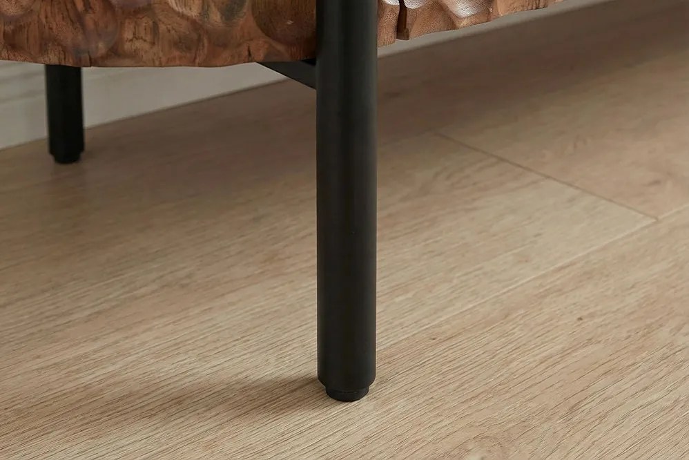 Designový TV stolek Zaxson 160 cm hnědé mango
