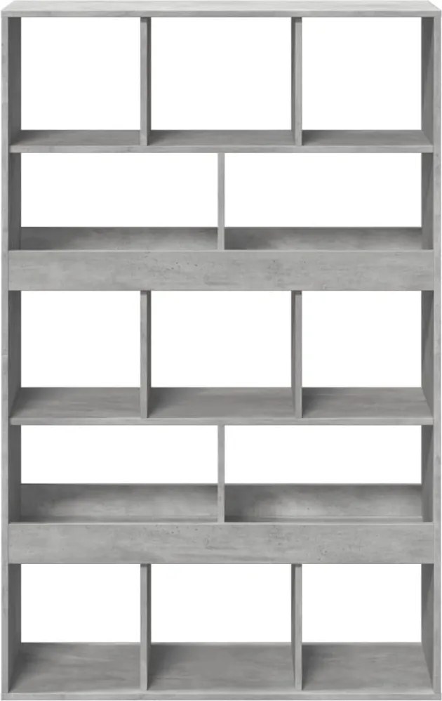 Knihovna betonově šedá 100 x 33 x 156,5 cm kompozitní dřevo 3309369