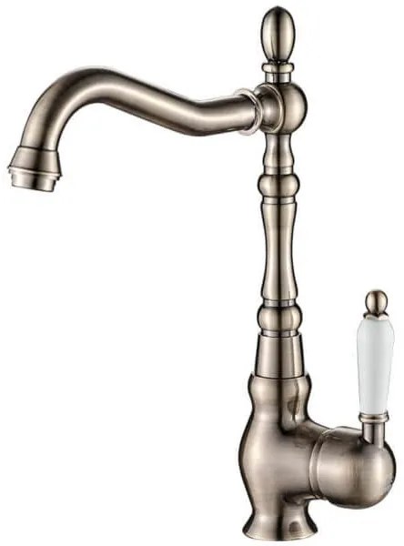 Laveo Evora, vysoká dřezová baterie h-304, měděná-bílá, LAV-BAE_565D
