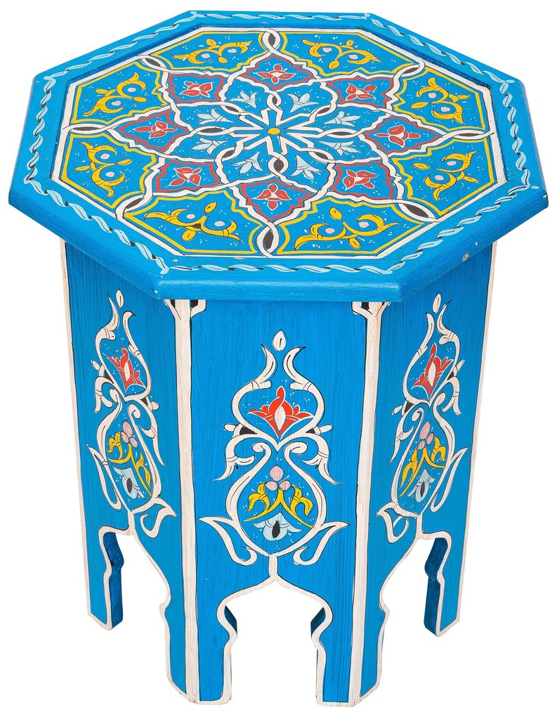 Orientální dřevěný stolek Lyas