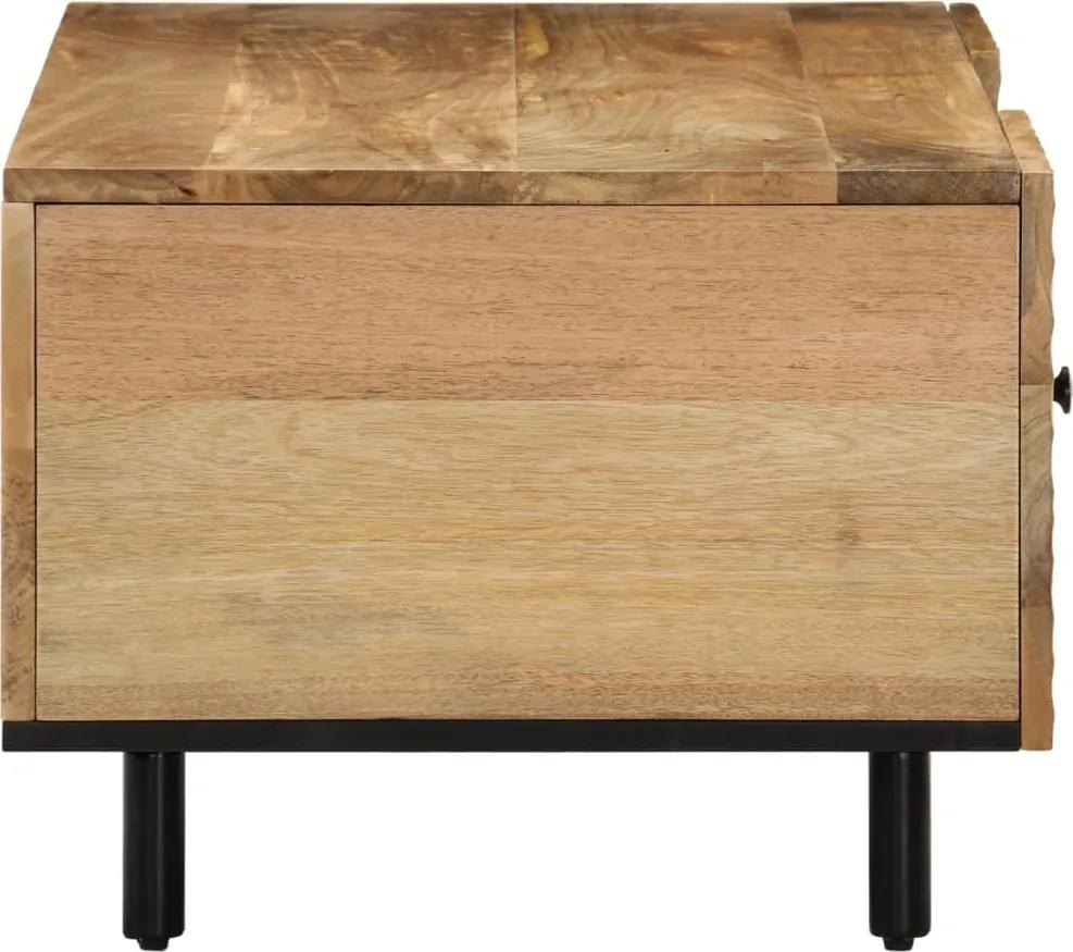 vidaXL Konferenční stolek 100 x 54 x 40 cm masivní mangovník [356903] Barva: Černá