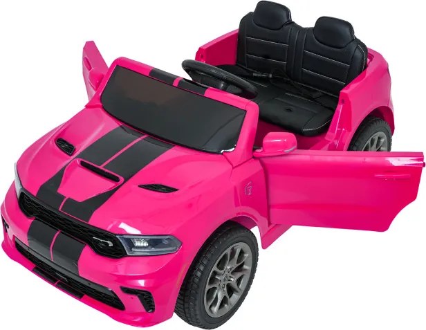 Elektrické autíčko Dodge Durango růžové