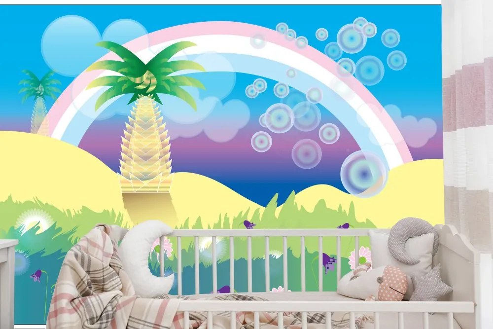 Fototapeta Pro Děti - Rainbow Vliesová tapeta 416x254