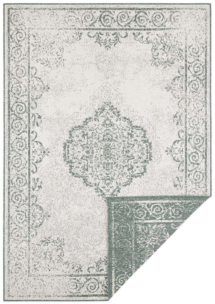 Bougari - Hanse Home koberce Kusový koberec Twin Supreme 103869 Green/Cream - 200x290 cm