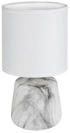 Rabalux 74067 stolní lampa Nalisa, válcovitá, bílá