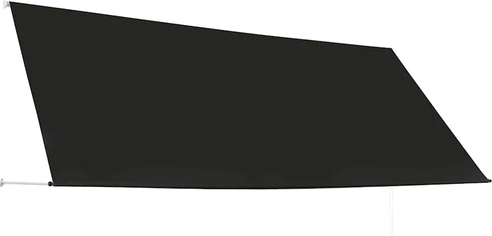 Zatahovací markýza antracitová 350 x 150 cm 143762