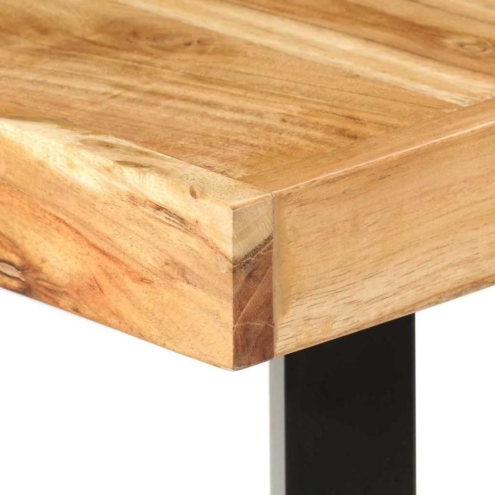 Barový stůl 180 x 70 x 107 cm masivní akáciové dřevo 286596