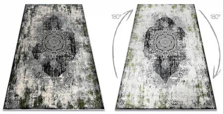 Moderní koberec VINCI 1516 Růžice vintage Strukturální slonová kost velikost 160x220 cm | krásné koberce cz