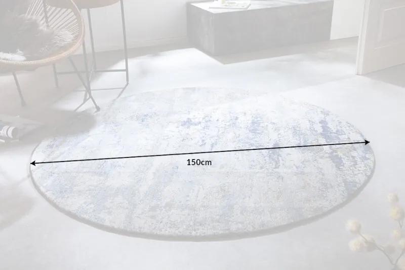 Noble Home Modrý koberec Modern Art 150 cm