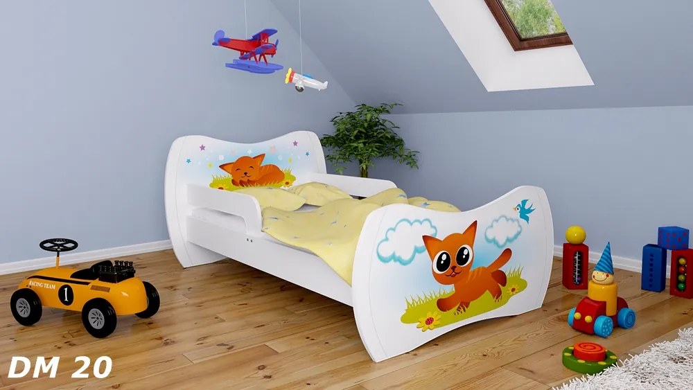 Dětská postel Dream vzor 20 140x70 cm