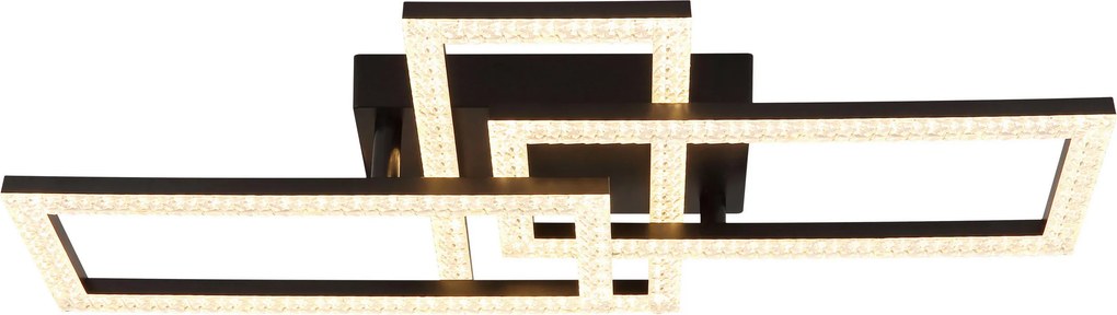 XXXLutz STROPNÍ LED SVÍTIDLO, 61.4/34/9.3 cm Globo - Online Only svítidla - 007326120204