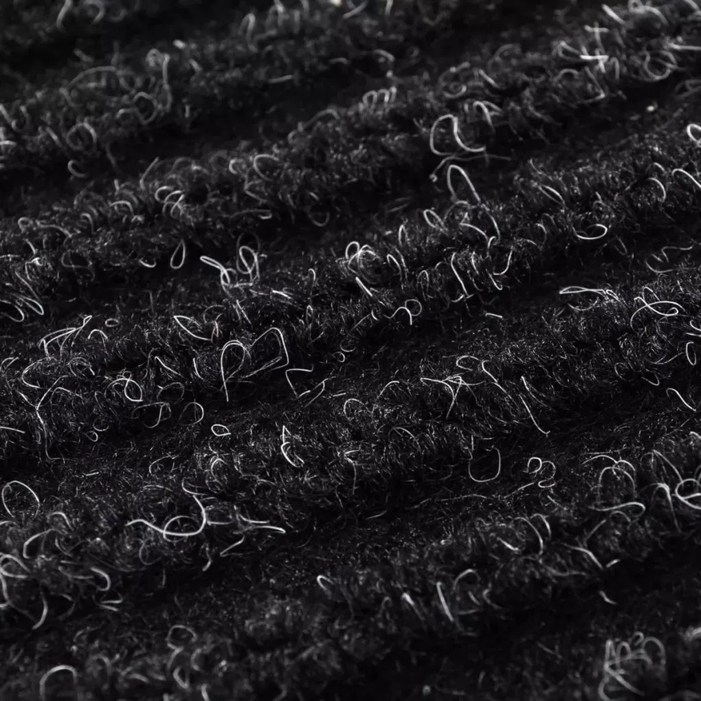 Černá PVC rohožka | 120x180 cm