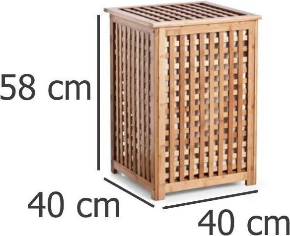 Koš na prádlo, BAMBOO , kontejner, ZELLER