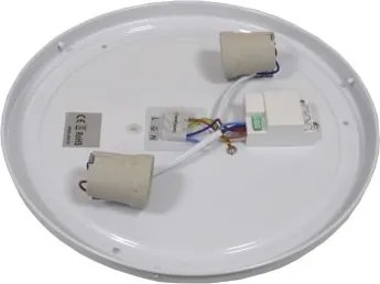 Stropní svítidlo se senzorem WILTON 2xE27/60W/230V pr. 33 cm černá