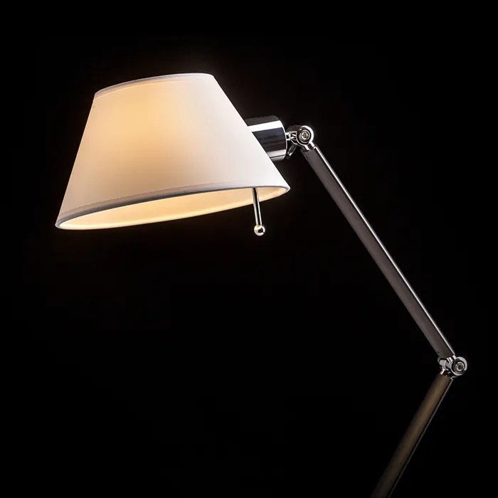 RENDL R13283 MONTANA stolní lampa, pracovní bílá/černá chrom