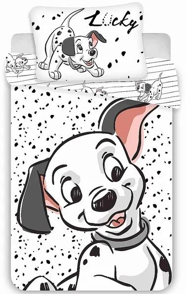 Jerry fabrics Disney povlečení do postýlky 101 Dalmatians "Lucky" baby 100x135 + 40x60 cm
