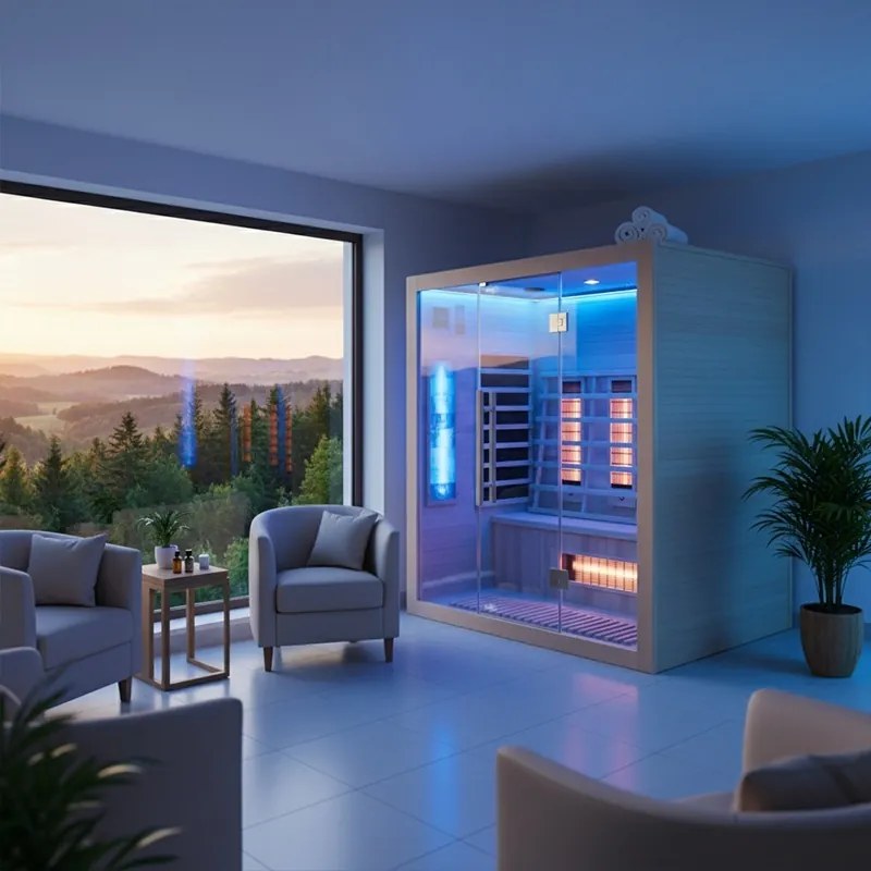 BPS-koupelny Infrasauna Relax HYD-2913 175x120, 4 osoby