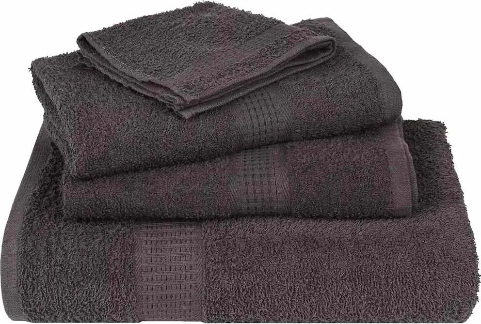 Ručníky FROGN 25 ks antracitové 100x200 cm 360 g/m² 136700