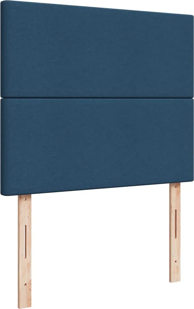 Box spring postel s matrací černá 120x190 cm textil 3292726