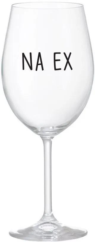 NA EX - čirá sklenice na víno 350 ml
