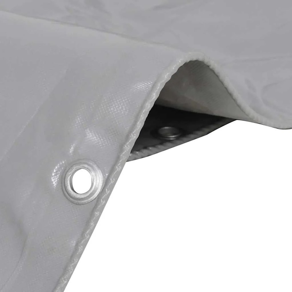 Plachta 650 g/m² 1,5 x 20 m šedá 144889