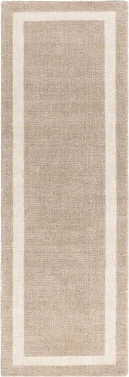 Tribeca Design Kusový koberec Buster Border Sand Rozměry: 68x240 cm