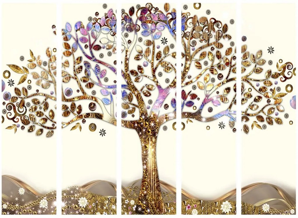 Paraván strom života (225x172 cm) - Murando DeLuxe