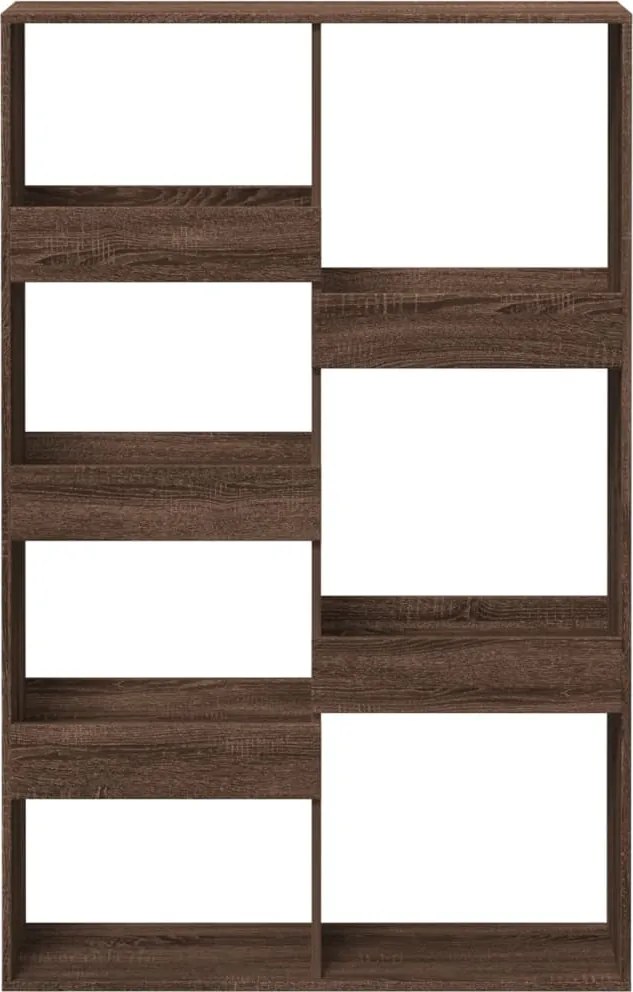 Knihovna hnědý dub 100 x 33 x 155,5 cm kompozitní dřevo 3309399