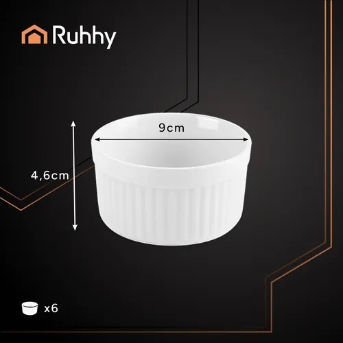 Ramekin - zapékací forma 6 ks. Ruhhy 25705