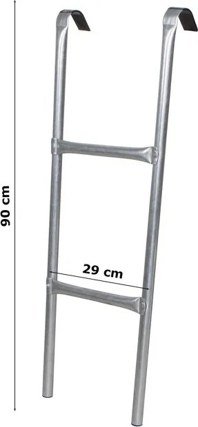 Schůdky k trampolíně výška 90 cm SPRINGOS