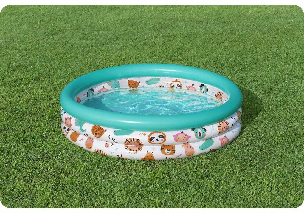 Nafukovací bazén pro děti Bestway 51008N 102x25 cm - ideální letní zábava na zahradu