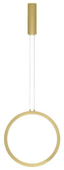 Nova Luce Závěsné LED svítidlo CHANGE, 25W 3000K stmívatelné Barva: Zlatá
