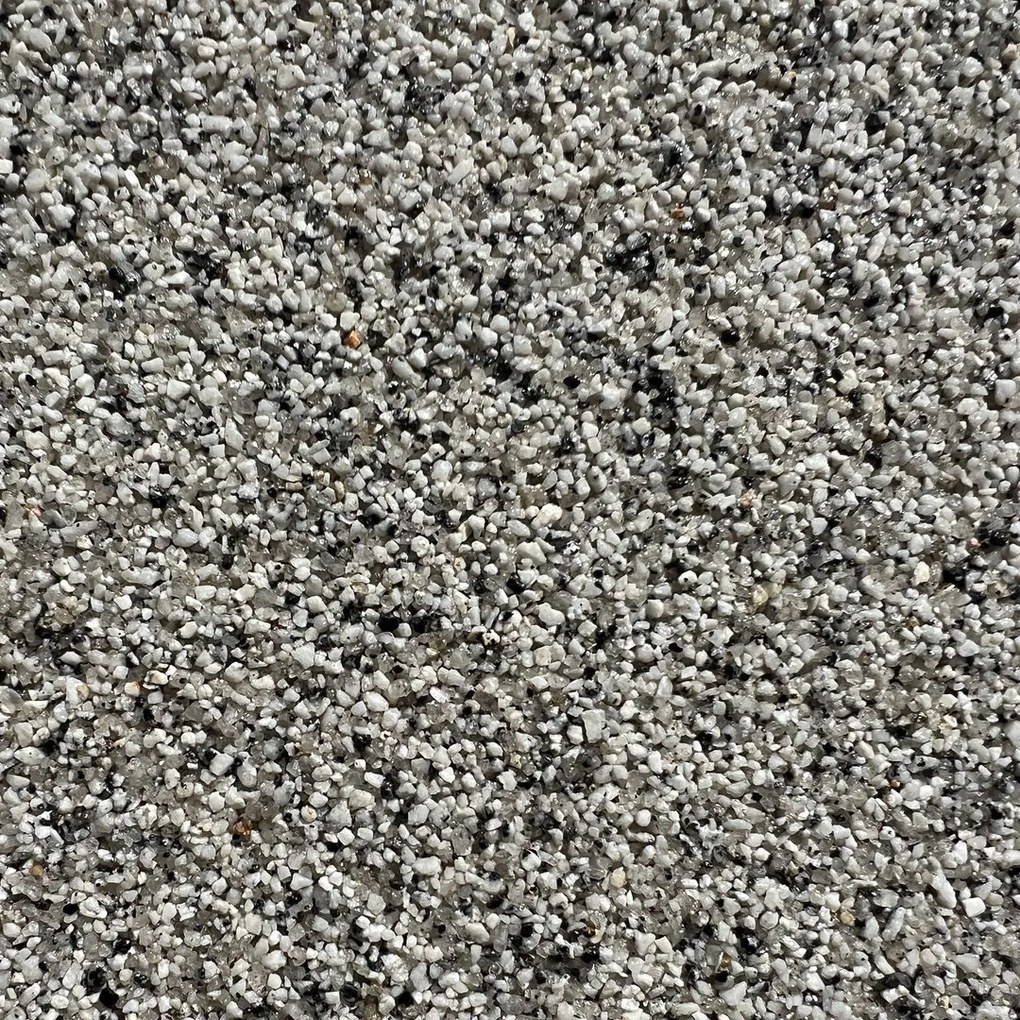 Báča Beton Kamenný koberec na podlahu Montorfano Frakce: Jemná (0,7 – 1,8 mm), vydatnost setu 1,8 m², Doporučené použití v: exteriéru - dvousložkový polyuretan