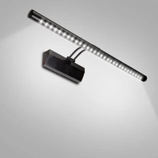 Nástěnné svítidlo LED do koupelny - 55 cm - 7W černé