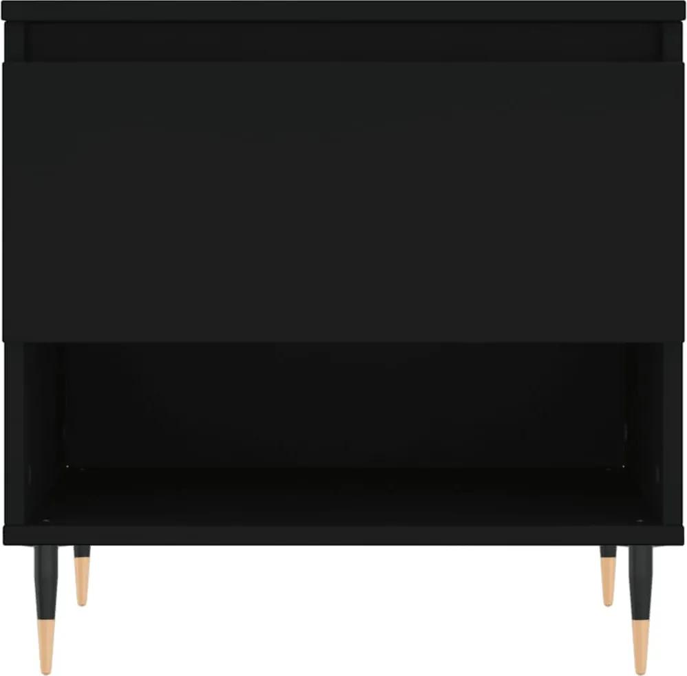 vidaXL Konferenční stolek 50 x 46 x 50 cm kompozitní dřevo [830894] Barva: kouřový dub