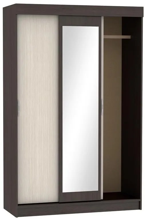 Ložnicová sestava v kombinaci dub belfort a wenge KN700