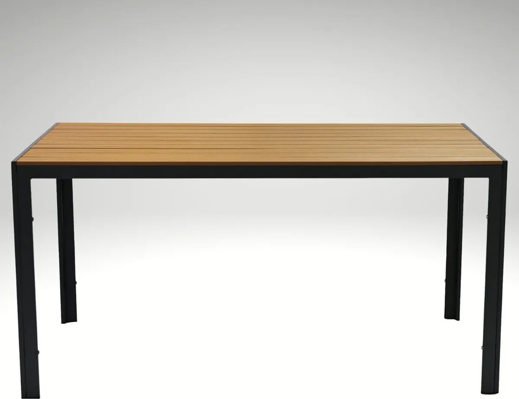 Vikio Zahradní ratanový set 150x90 pro 6 osob DT276-P přírodní