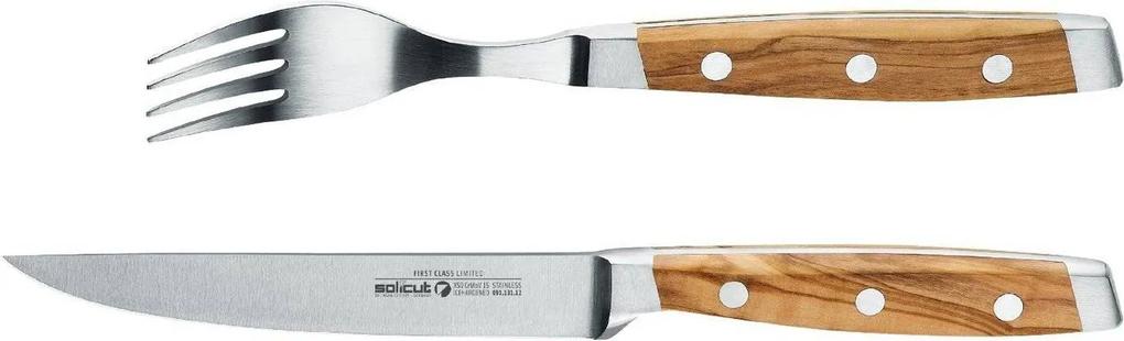 Steakový nůž a vidlička Solicut - Felix Solingen