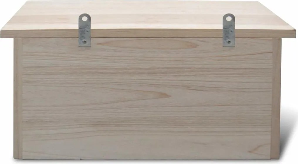 Ptačí budka pro špačky 2 ks 44 x 15,5 x 21,5 cm dřevo 276008