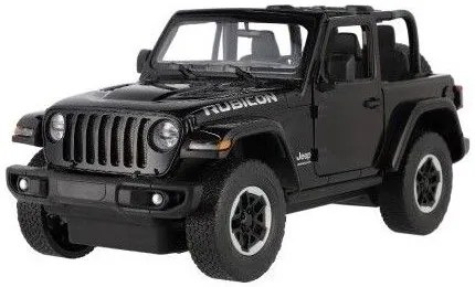 Rc auto teddies auto rc jeep wrangler rubicon černý 2,4ghz