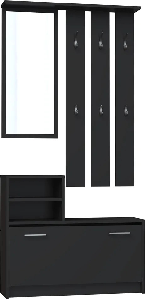 TPS Předsíňová stěna PAMOS - Černá