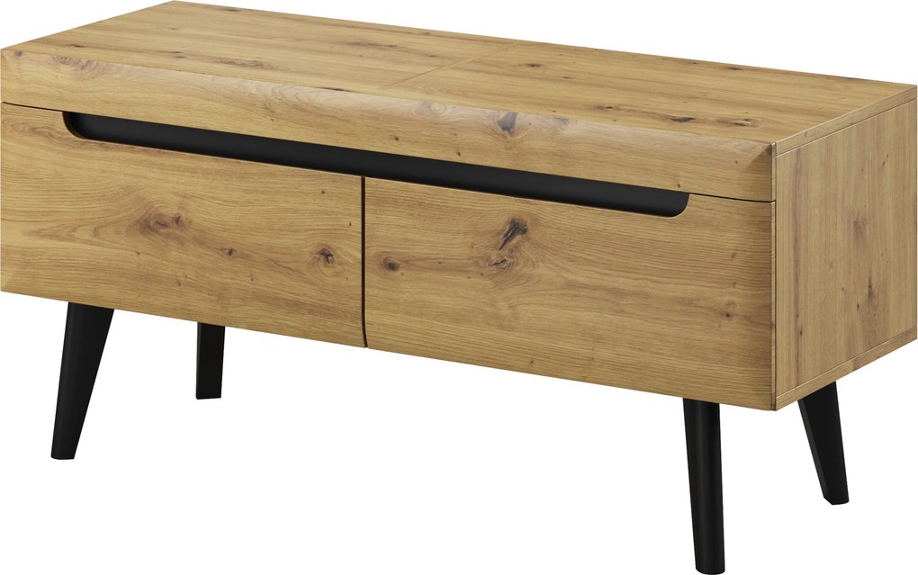 PSK Televizní skříňka NADIA, Dub Artisan 107 cm