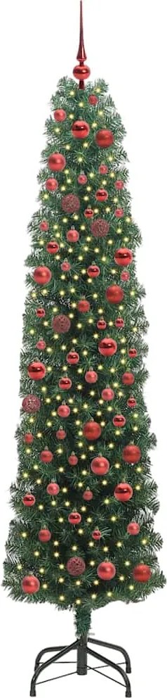 Umělý vánoční stromeček Zelená 180 cm PVC, ocel a plast 3394943