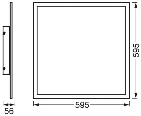 Ledvance - LED RGBW Stmívatelný panel SMART+ PLANON LED/40W/230V Wi-Fi + DO