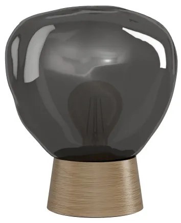 Eglo 390321 - Stolní lampa MAGACELA 1xE27/40W/230V kouřová