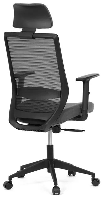 Ergonomická kancelářská židle AURELIE - černá síťovina Barva: šedá